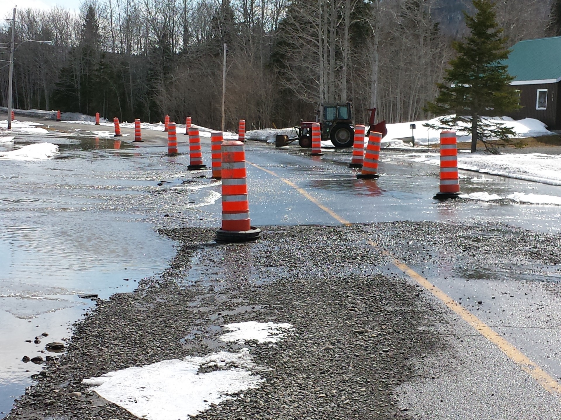 Rivières : Matapédia sur un pied d'alerte - Graffici : Graffici